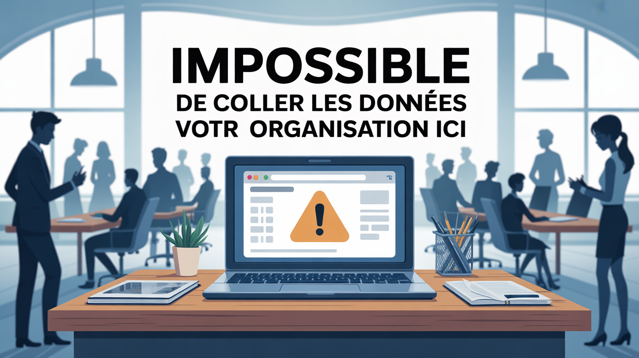 Impossible de coller les données : pourquoi et comment réagir