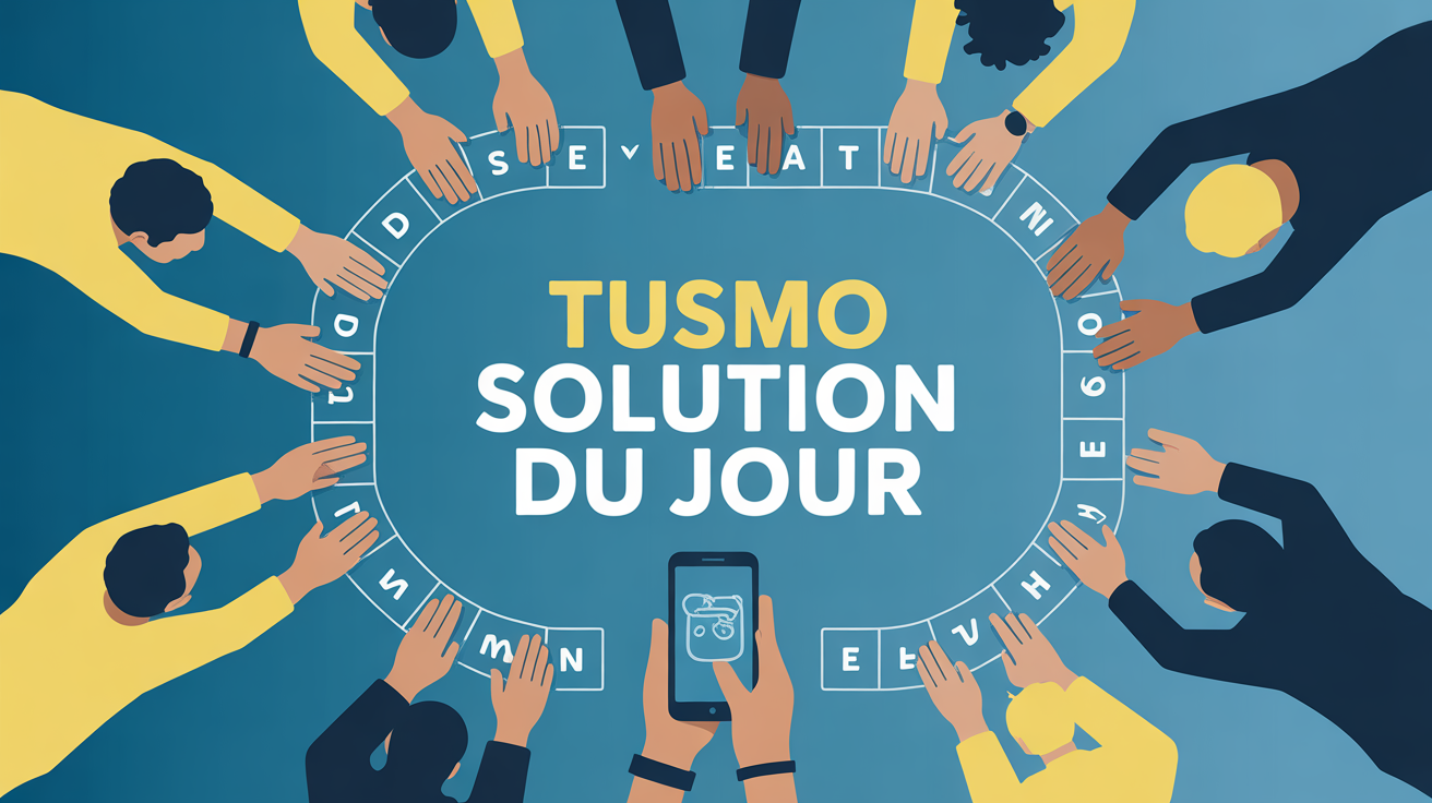 Tusmo Solution du Jour : Mots et Indices Vérifiés